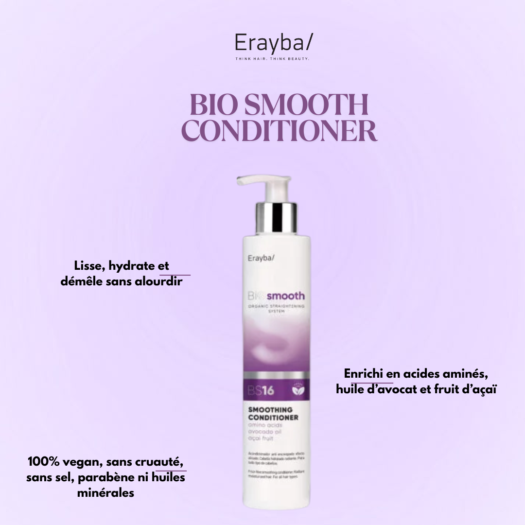 Après-Shampoing Lissant Bio Smooth – Hydratation et Douceur 250 ml ...