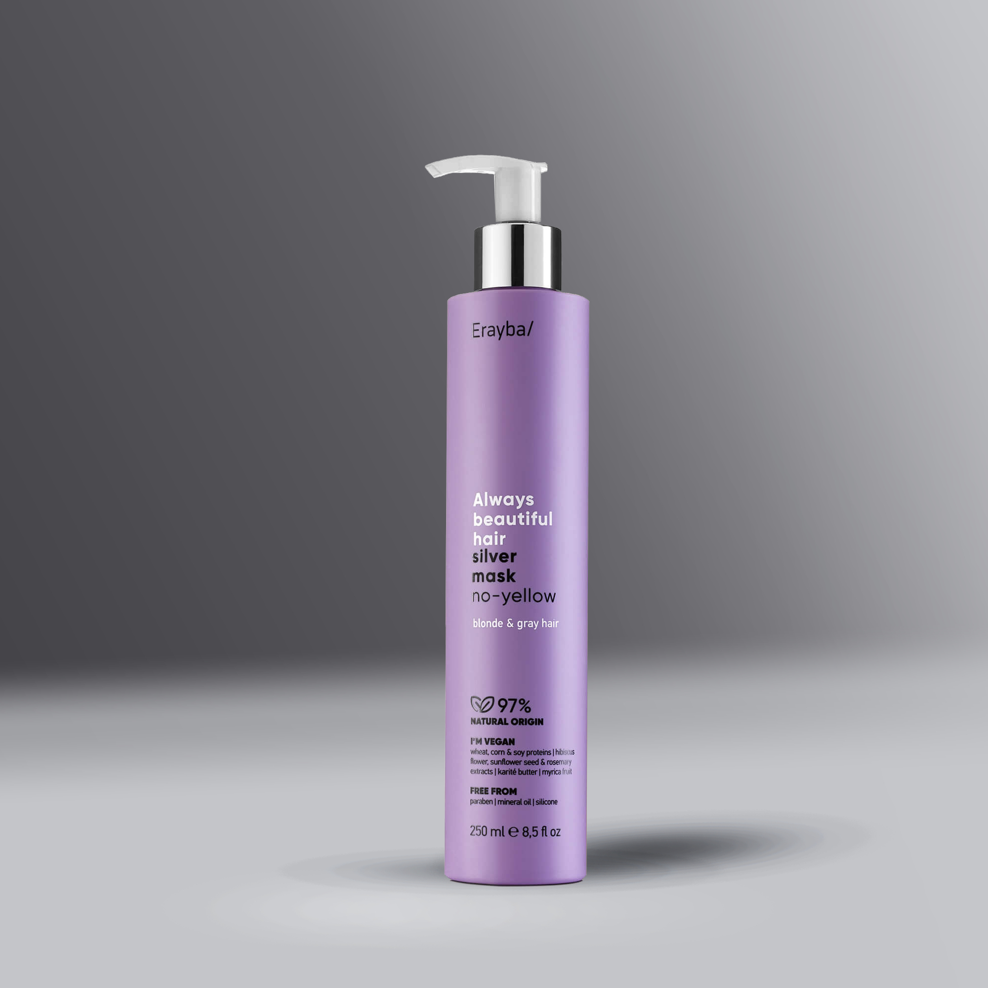 Mask Anti-Jaunissement ABH Silver No-Yellow 250ml - Erayba Morocco
