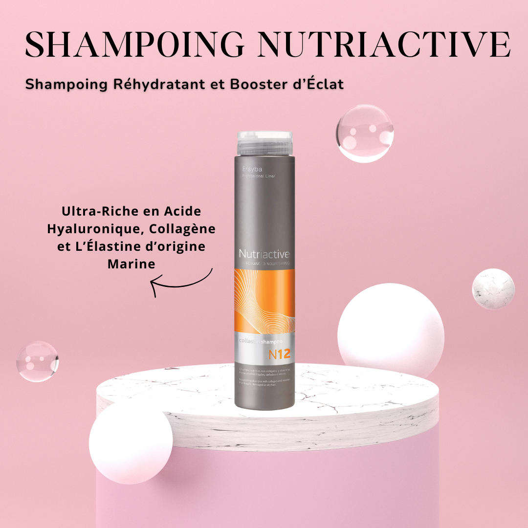 Nutriactive n12 collastin shampooing 250ml - Erayba Morocco